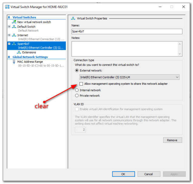 Set Hyper-V network switch into Promiscuous Mode – Herr HoZi
