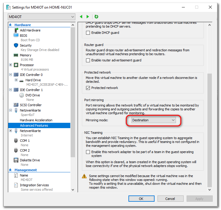Set Hyper-V network switch into Promiscuous Mode – Herr HoZi