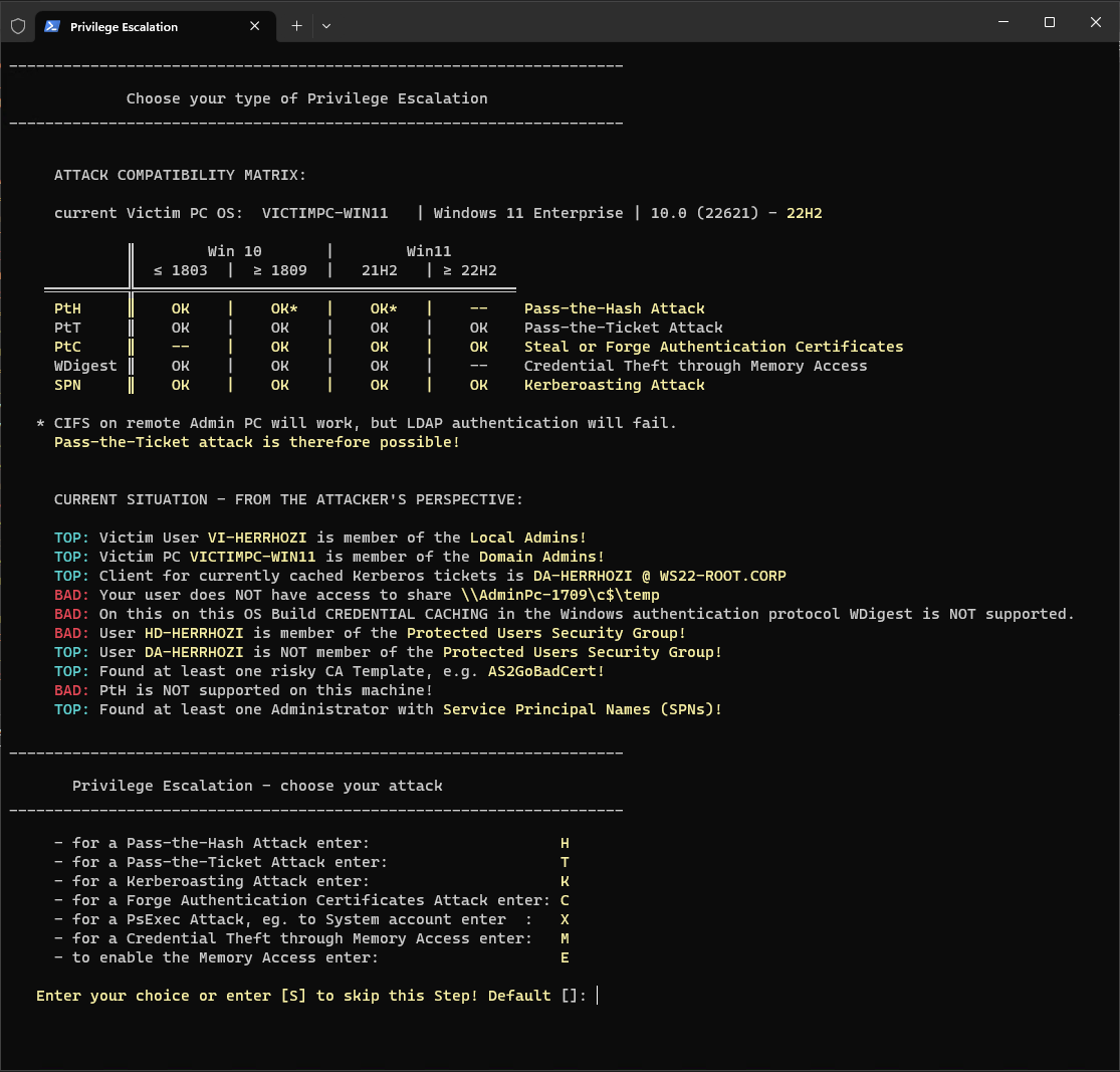 Choose your type of Privilege Escalation – Herr HoZi